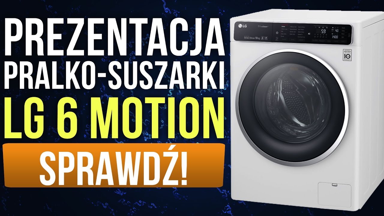 Innowacyjne Pralko-Suszarki od LG - YouTube