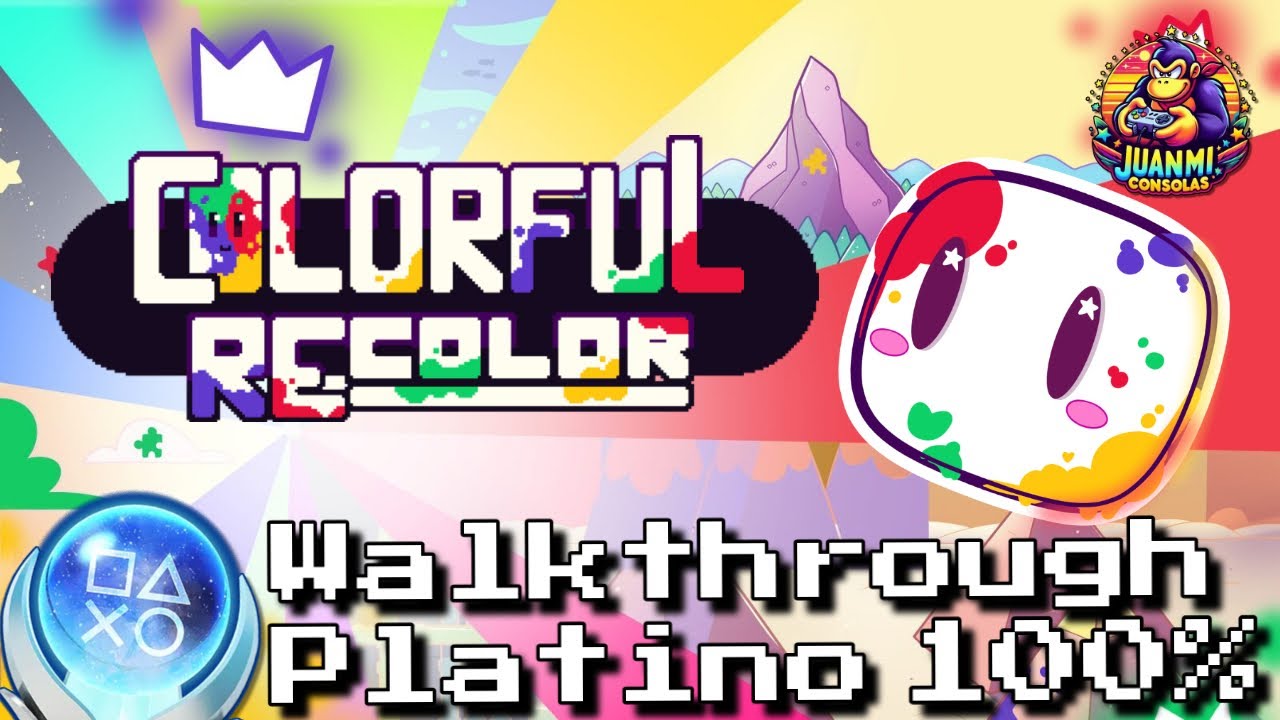 Colorful Recolor // Guía Platino // Walkthrough // 100% Achievements ...