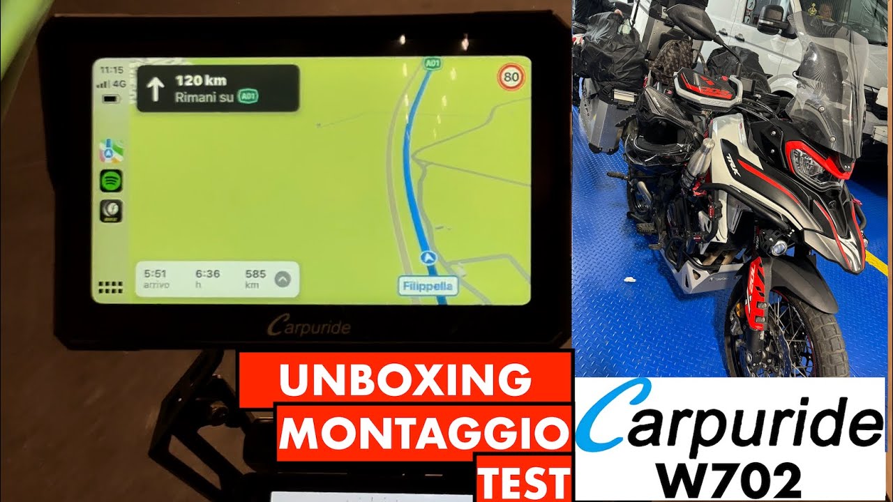 TRK 702 X - Video 7 - CARPURIDE W702 - YouTube
