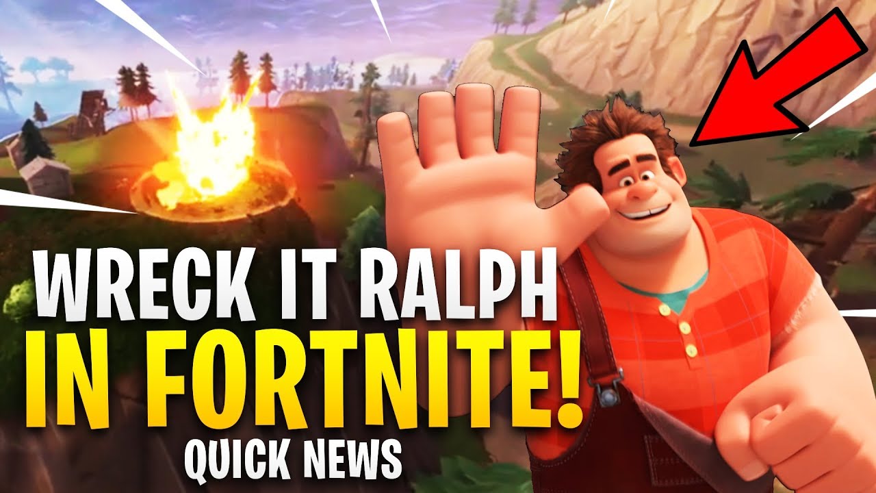 Wreck-It Ralph 2 IN FORTNITE!? Also Channel Update ( Disney and epic ...