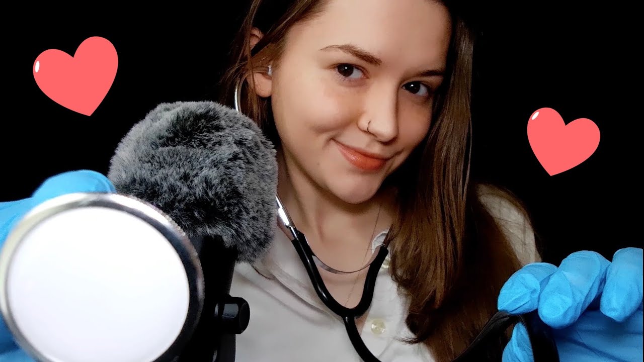 ASMR Heart Doctor Calms Your Anxiety ️ Soft Spoken Medical Roleplay ...
