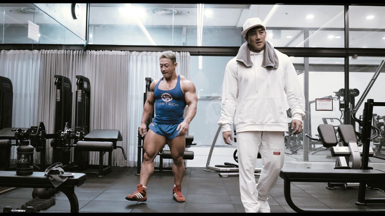 한국 피트니스에서 가장 유명한 2인! 보디빌더 김준호 황철순 운동영상 프로모 | 보디빌더 김준호 IFBB Pro KIM JUN ...