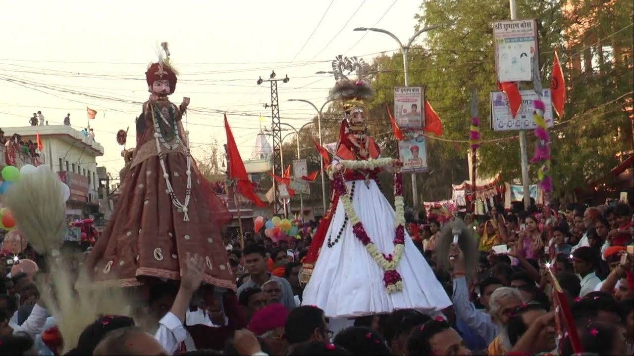 दर्शनीय गणगौर मेला, लाडनूं Gangaur Mela, Ladnun (Rajasthan) - YouTube