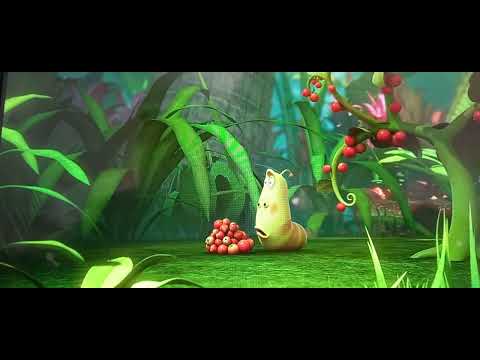 Larva Island: Red eats the mushrooms and farts