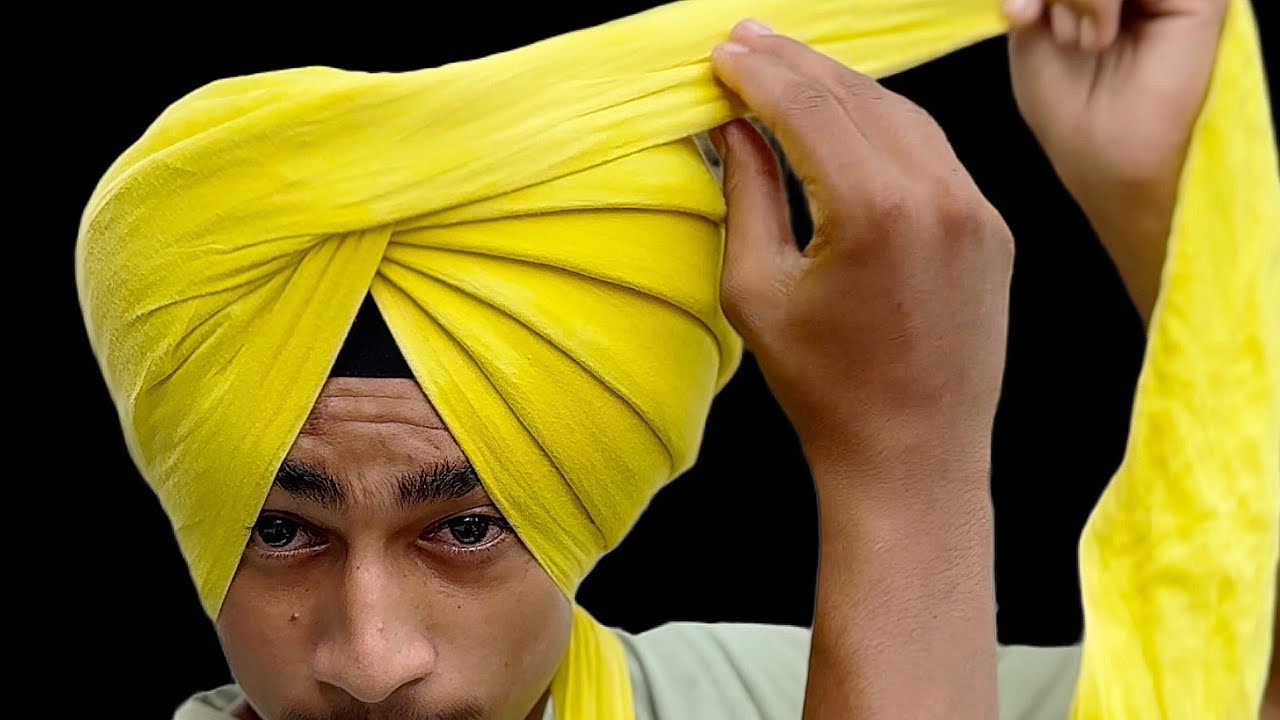 how to tie patiala shahi pagg perfect shape ...