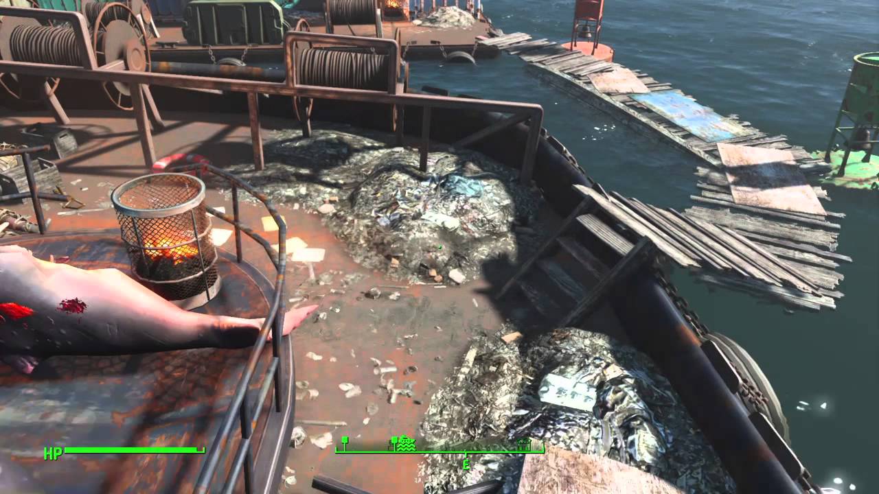 Fallout 4 - Wasteland Survival Guide, Wreck of the USS Riptide - YouTube