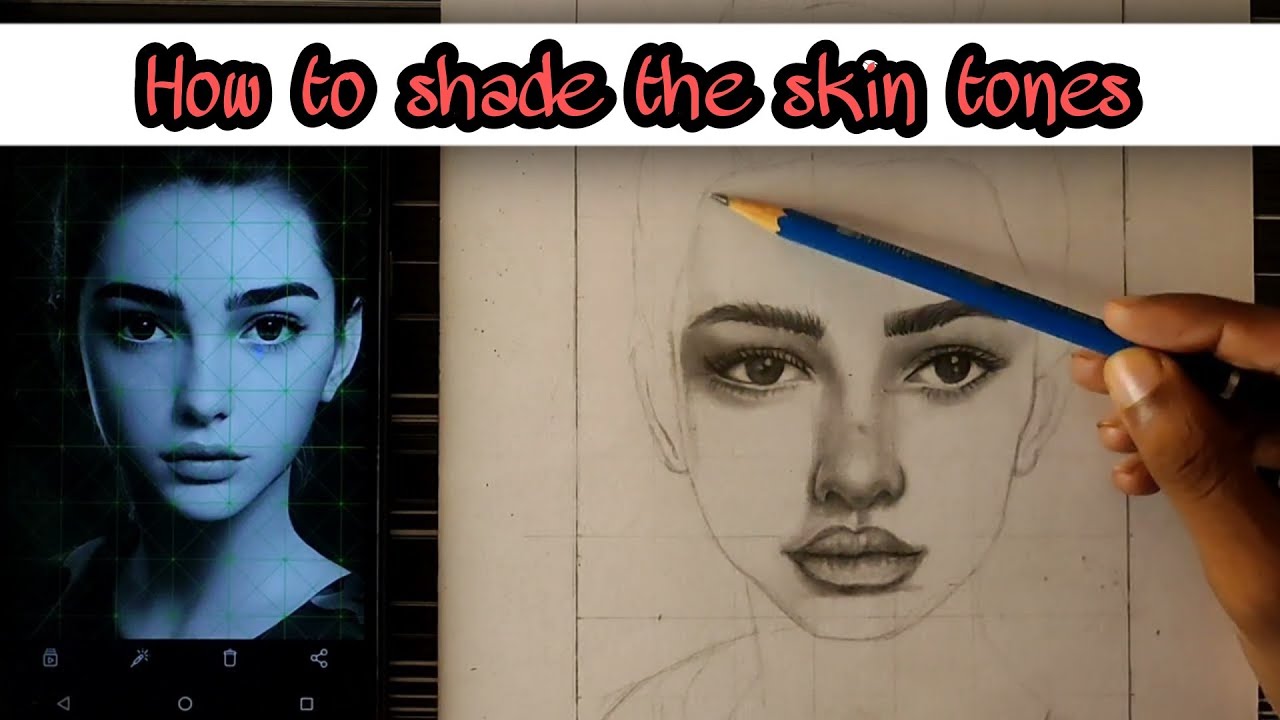 How to shade skin tone //full explanation//#art #tutorial #arttutorial ...
