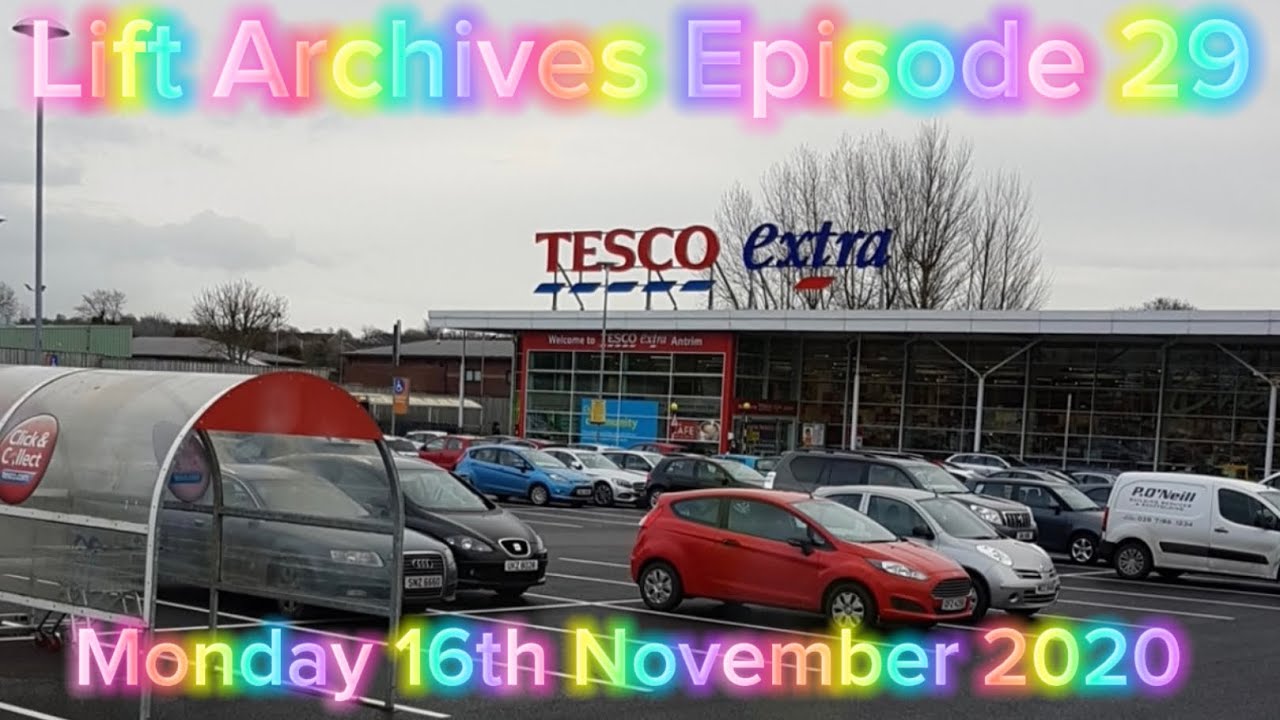 Lift Archives Episode 29: Otis Escalator at Tesco Extra, Antrim (16/11 ...