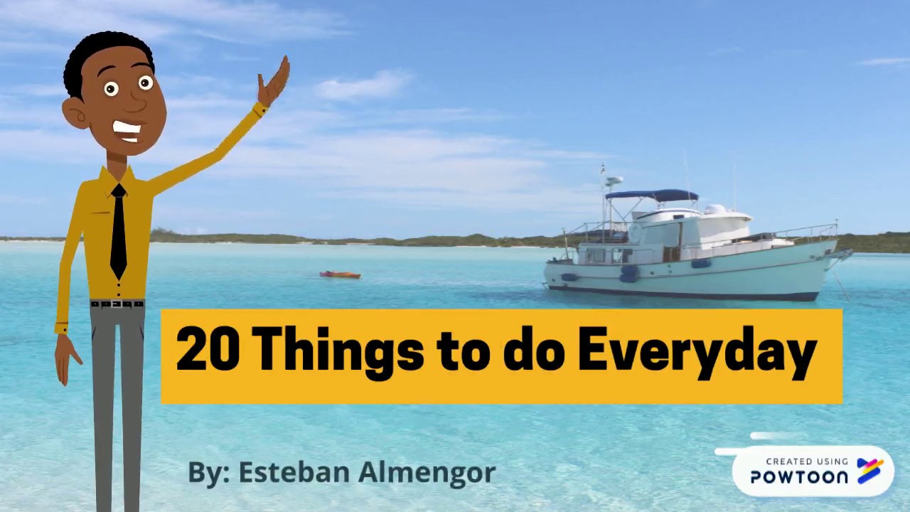 20 Things to do Everyday- I Teach - YouTube