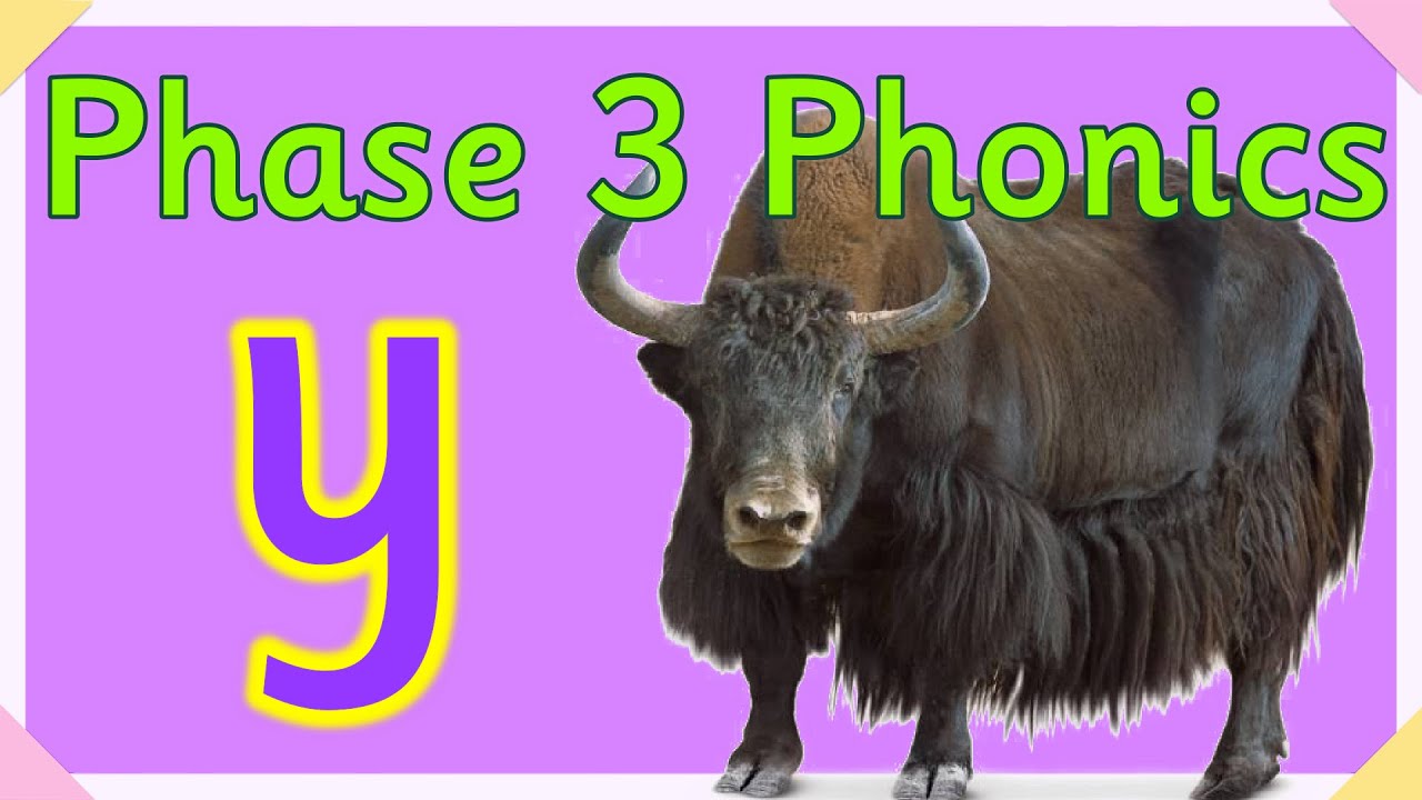 Phase 3 Y Phonics Lesson 😊 [y Phoneme] Miss Ellis 💜 #ysound #thelettery ...