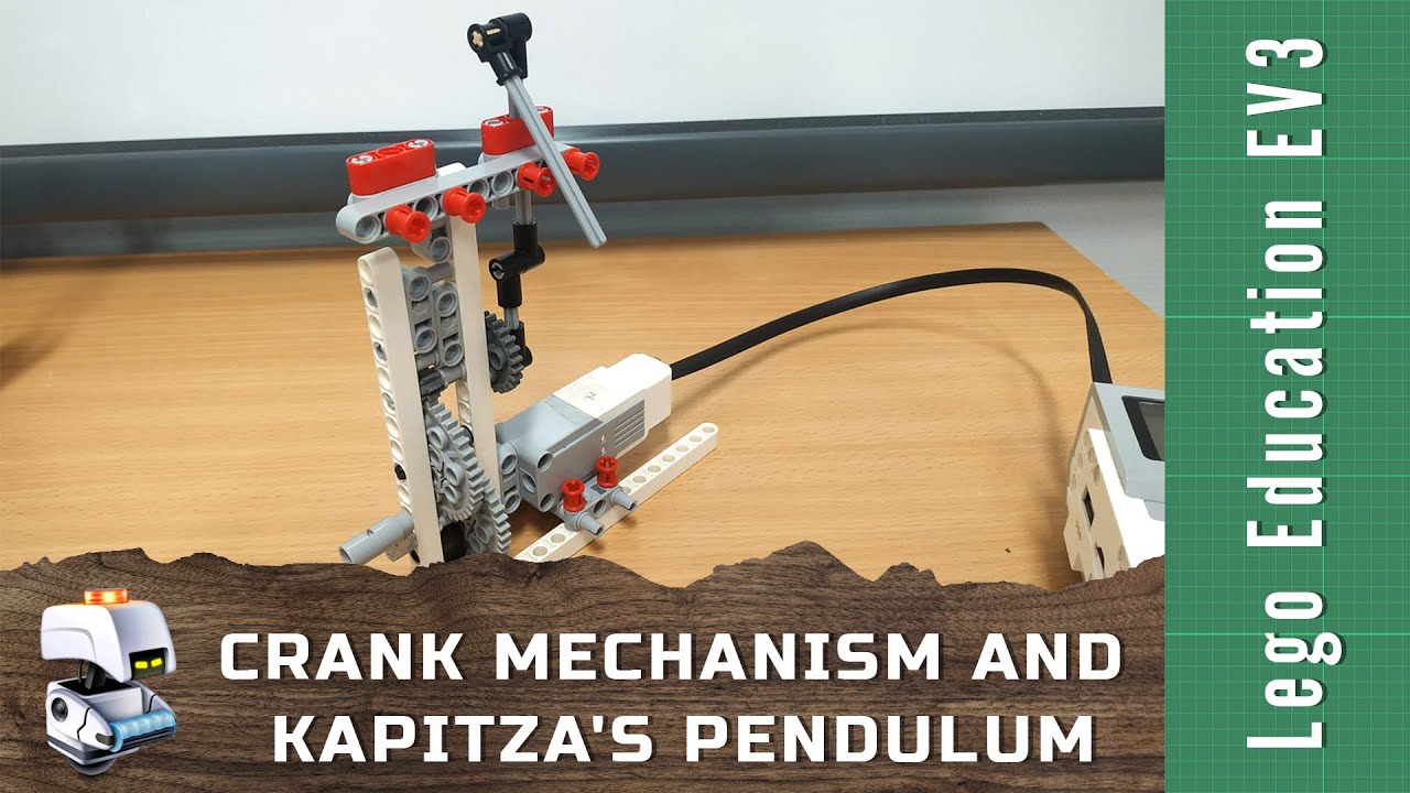 Lego EV3 Crank Mechanism and Kapitza's Pendulum // Building instruction - YouTube