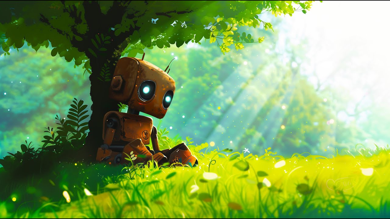 Sad lofi beats for sad robots 🤖😥 Deep focus Study/Work/Sleep ( Lofi hip hop - Lofi ) Lofi Panda ...