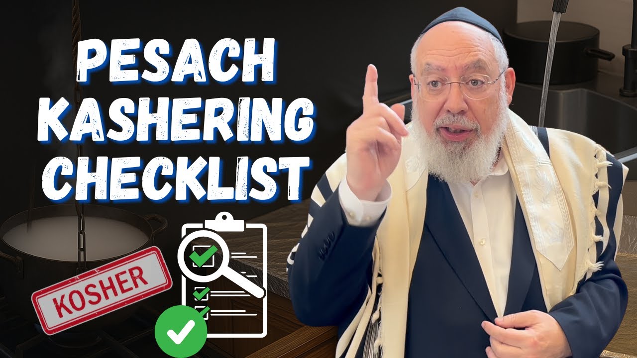 Ultimate Kashering Guide for Pesach 2025 | Watch Before You Clean ...