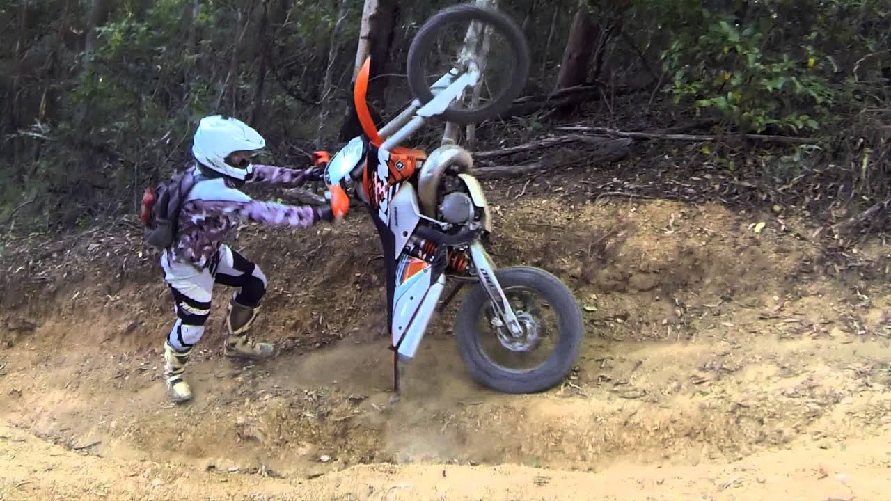 How To Flip Your Dirt Bike - YouTube