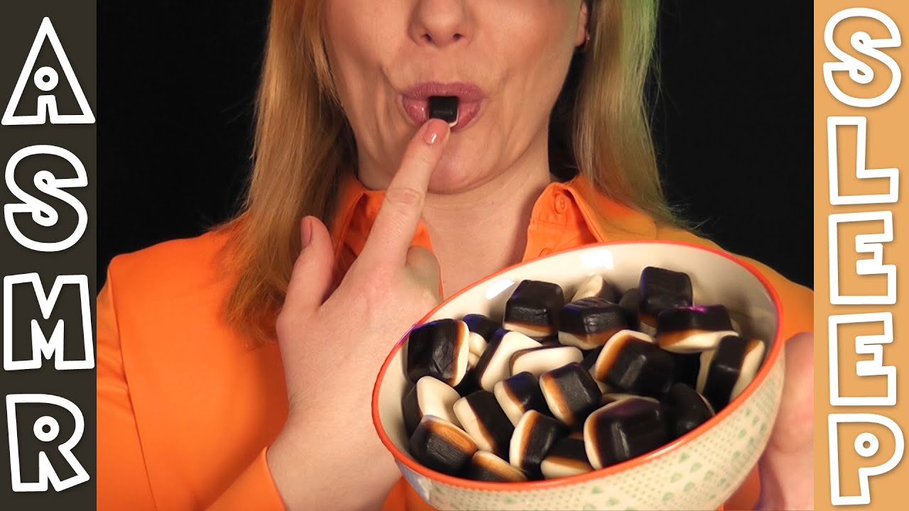 Mouth-watering Chewing Sounds | ASMR Soft Candy / Licorice Eating - YouTube