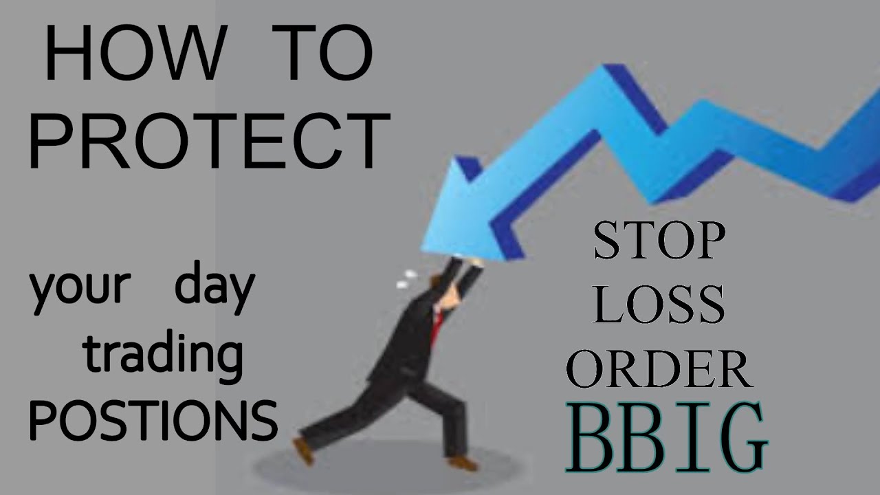 How to use protective stop orders - YouTube