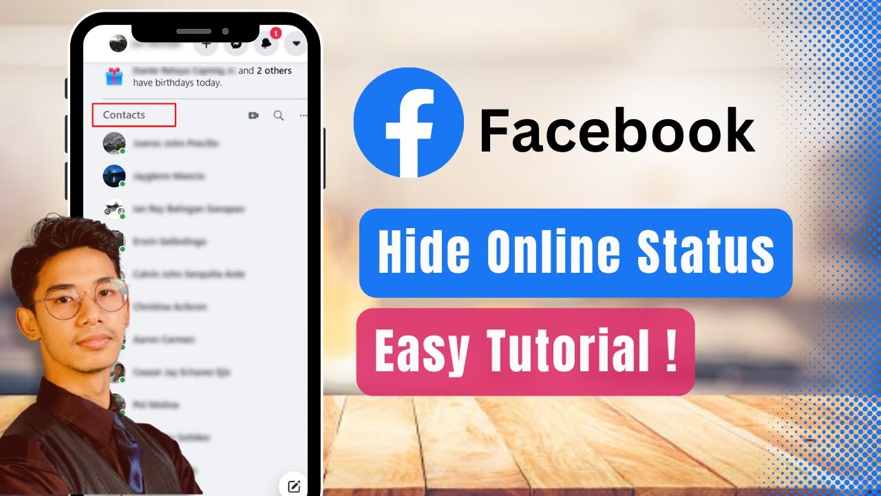 How to Hide Online Status on Facebook ! - YouTube