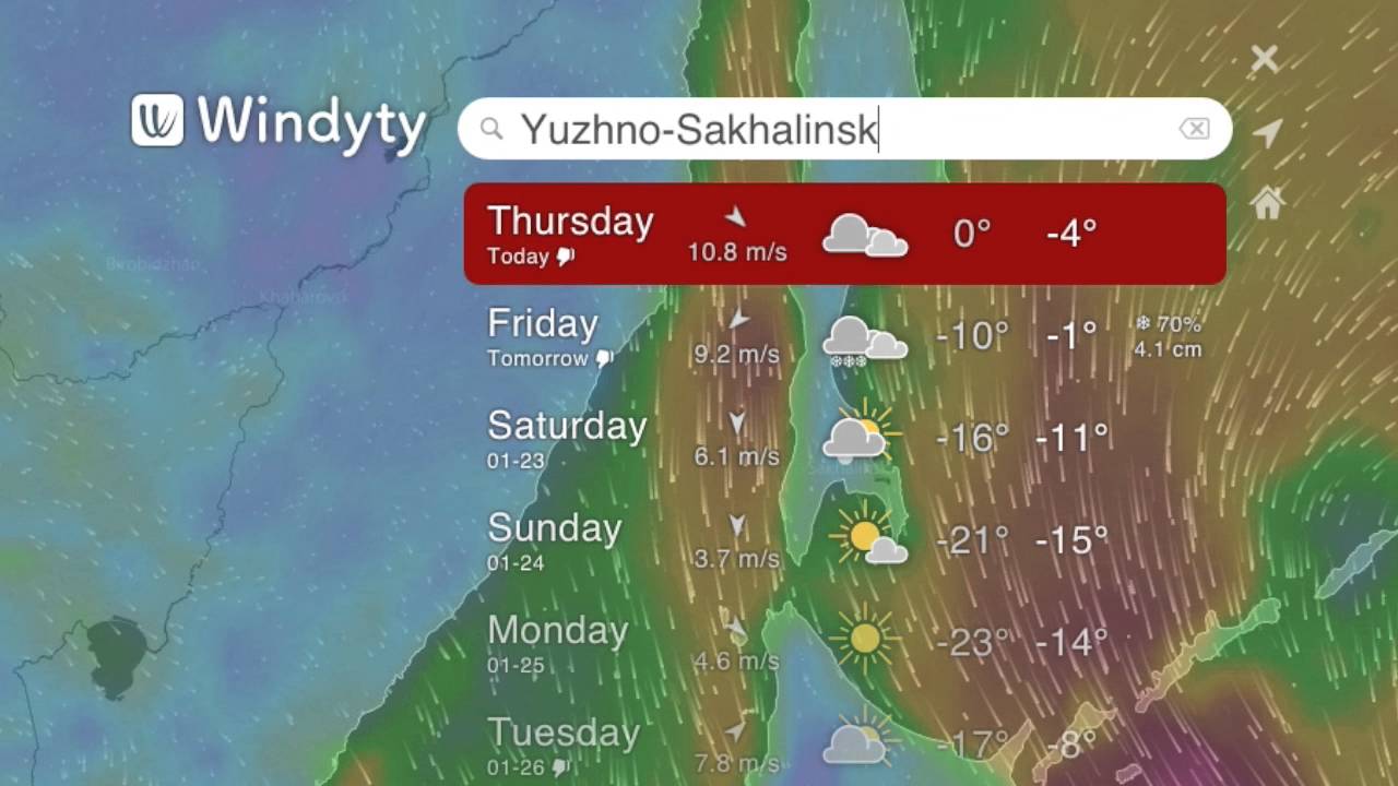 Windyty 5 3 - YouTube