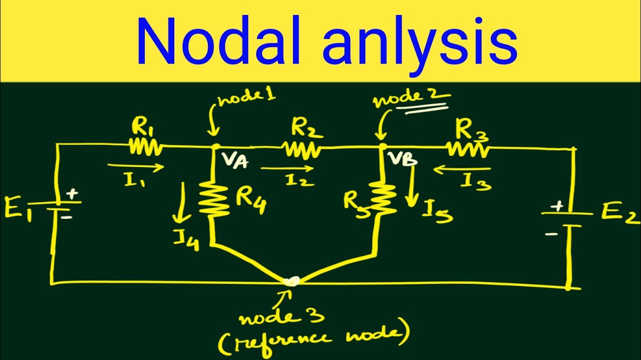 Nodal Analysis | basic electrical Engineering lecture series - YouTube