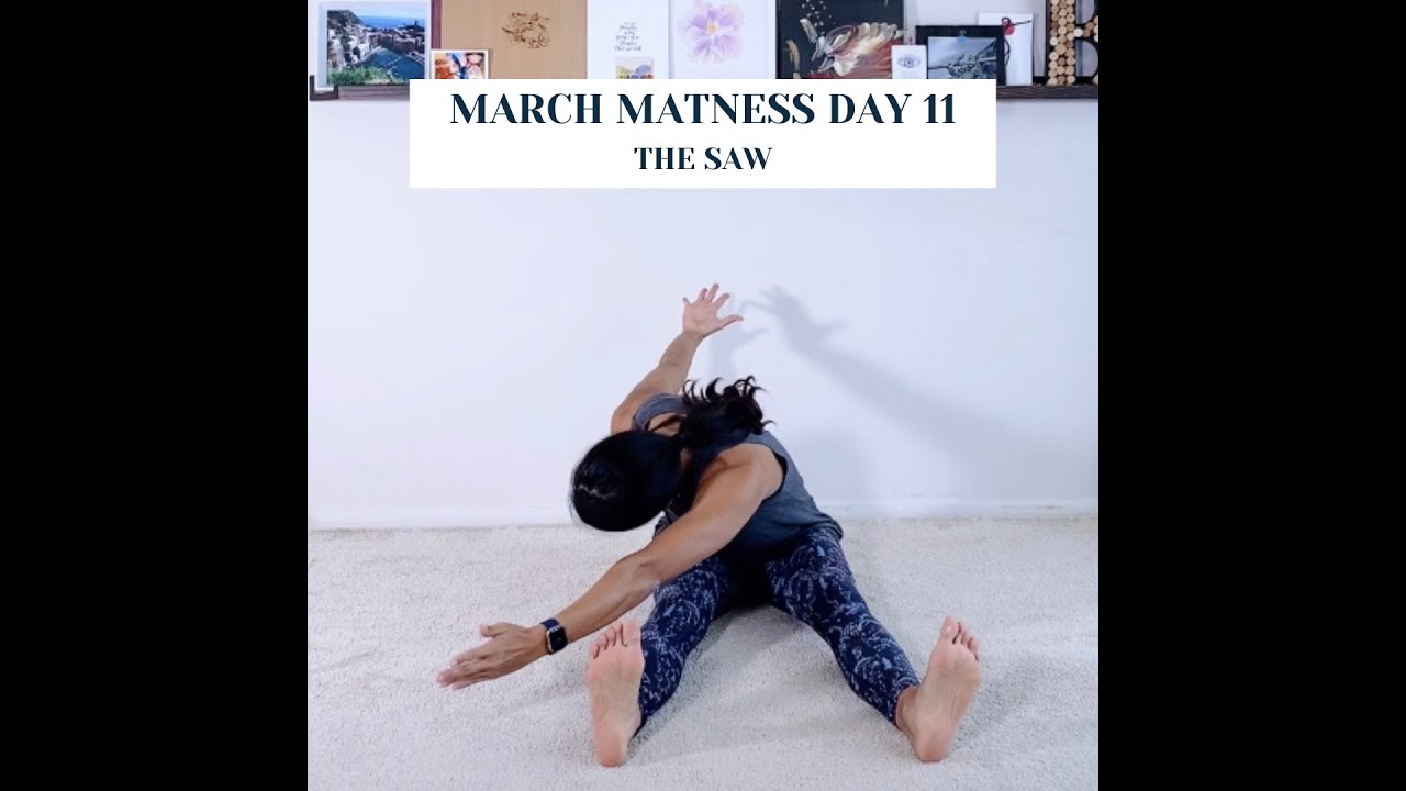 Classical Pilates Mat Exercise #11: The Saw - YouTube