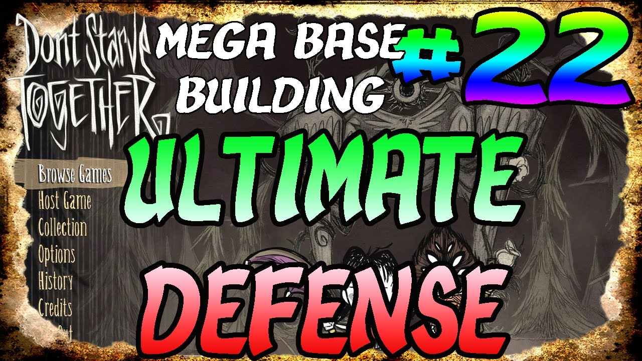 Ultimate Defense | Don't Starve Together Mega Base Building PS4 - YouTube