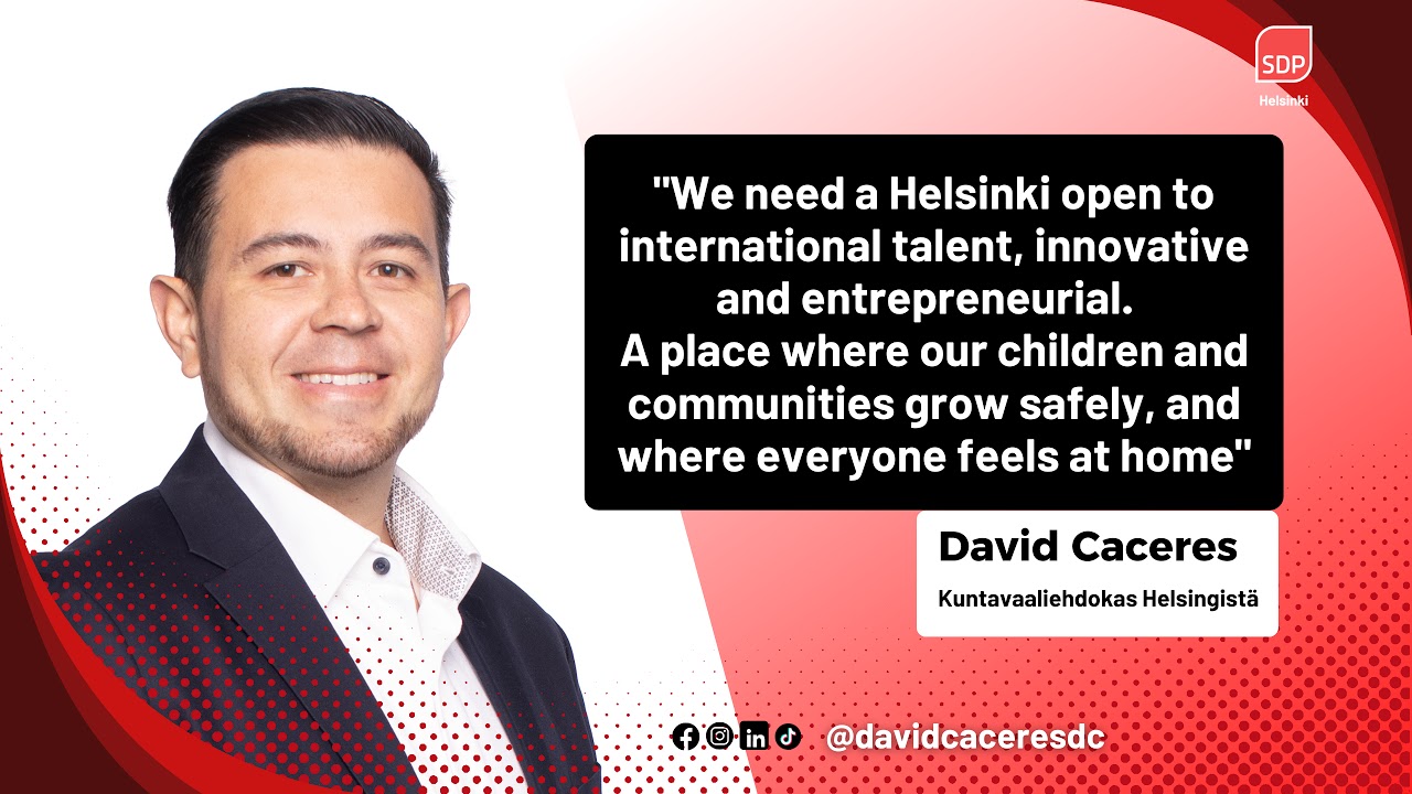 David Caceres - Helsinki Candidate 2025 Live Stream - YouTube