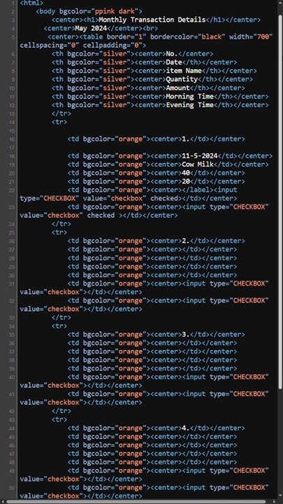 | @MRTutorialsgyan-u9s | #youtubeshorts | only html coding | #shortsvideo #coding #html #Shorts👨 ...