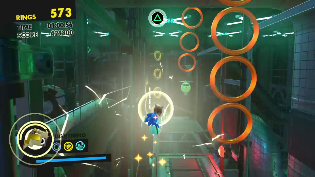 Sonic Forces: Arsenal Pyramid (Lightning Wisp Path) - YouTube