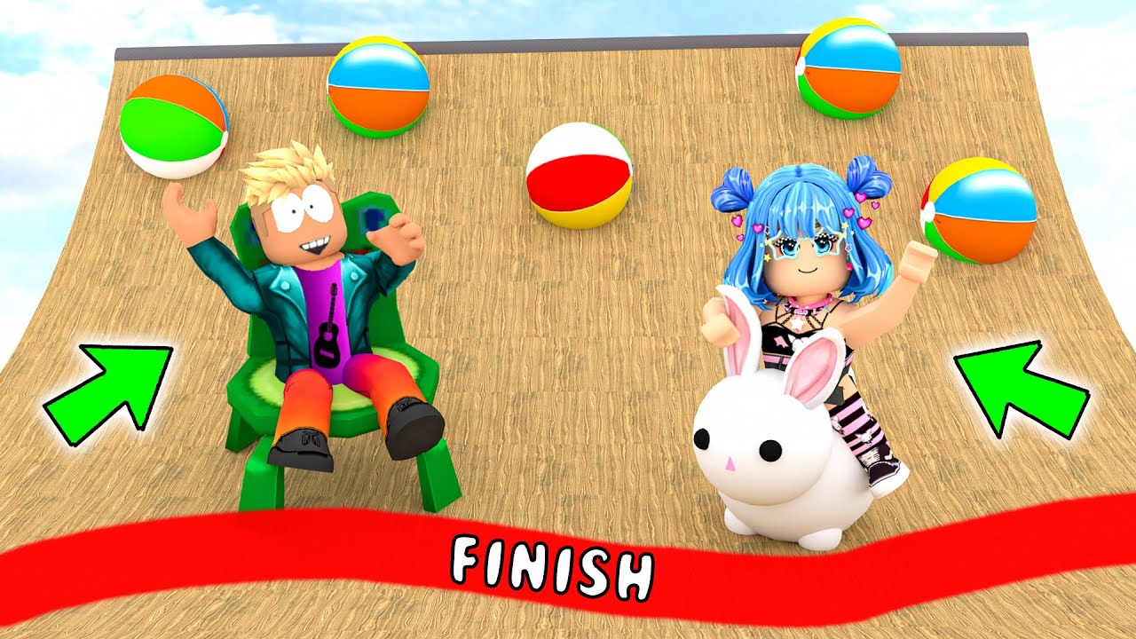 SANDALYE KAYDIRMACA BİRİNCİ OLAN ÖDÜL KAZANIR ! 😱 | ROBLOX CHAIR RACING ...