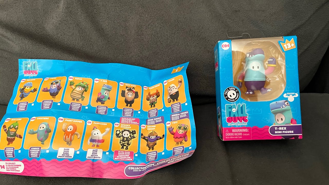 Fall Guys T-Rex mini figure! - YouTube