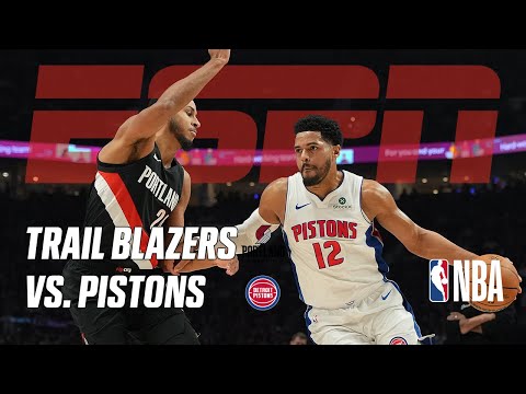 NBA Mini: Portland Trail Blazers vs. Detroit Pistons | Extended Highlights