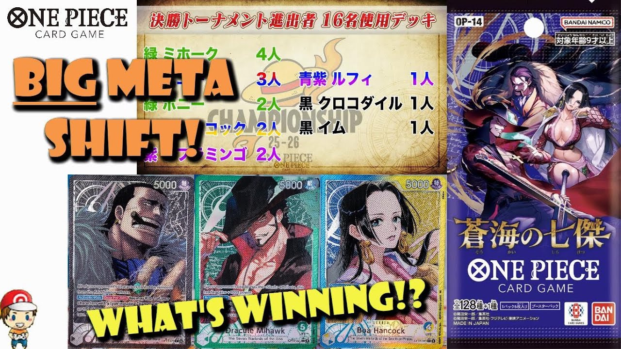 What's Winning with Op-14 in the One Piece TCG? BIG Meta Shift! (One ...