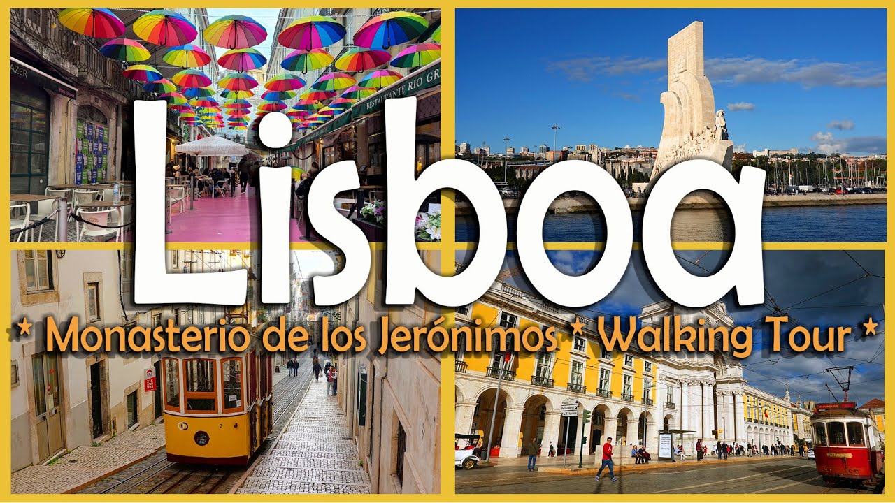 LISBOA en 4k UHD "Gran Video" | 5 Días visitando ciudad de las siete ...