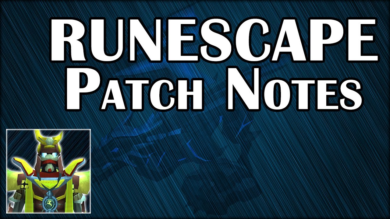 RuneScape - Patch Notes - 9 July, 2013 - YouTube
