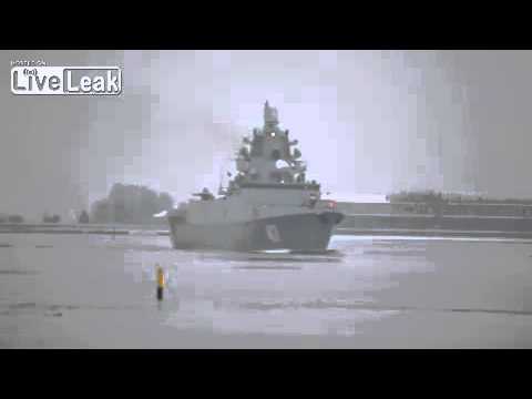 Modern Russian frigate Admiral Gorshkov -first video! - YouTube
