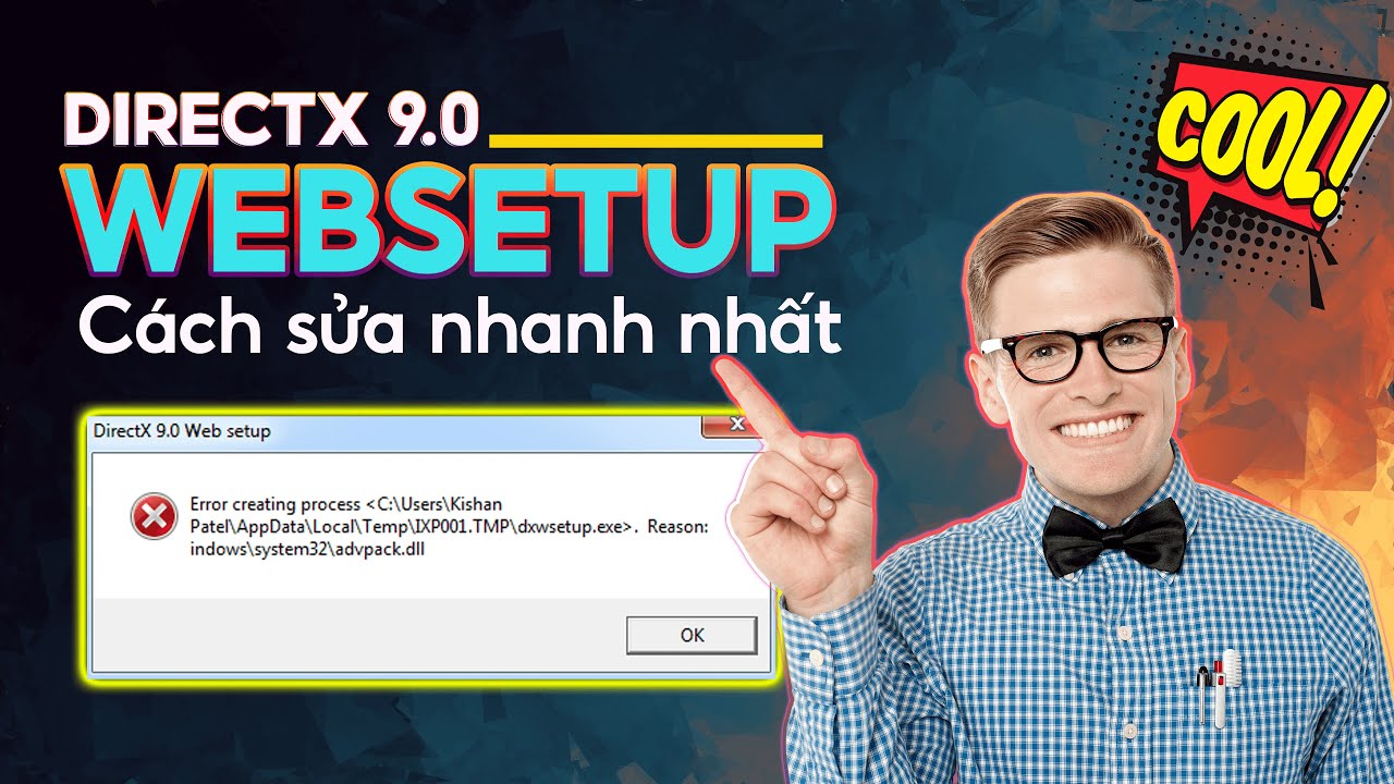 ️sỬa LỖi Directx 9 0 Web Setup HiỆu QuẢ💯 Directx Howto Sửalỗi C Vcdirect Hiệuquả