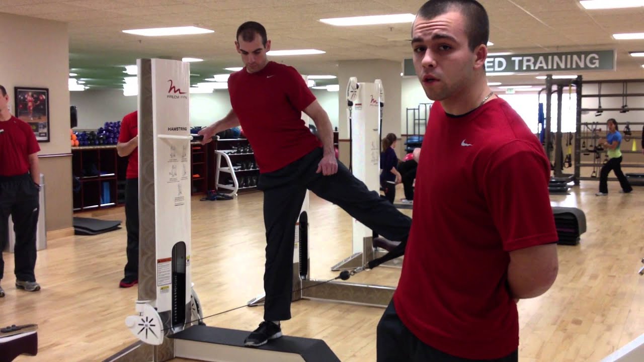 Gluteus Medius Machine - YouTube