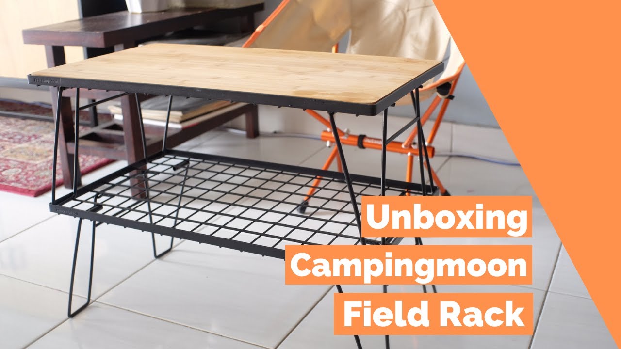 Mencuba meja camping baru daripada Campingmoon | Unboxing Campingmoon ...
