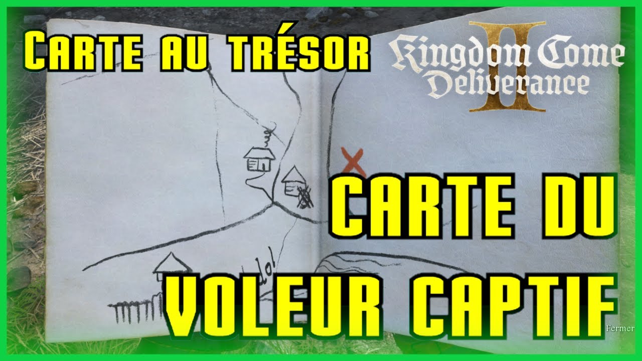 Carte du voleur captif / Caught Thief's Map - Carte au trésor - Kingdom ...