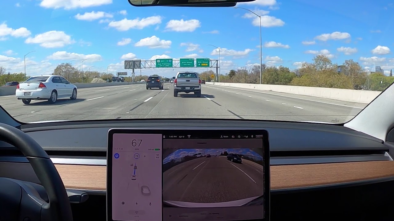 Model 3 Full Self Driving Navigate on AutoPilot March 2020 - Zero ...