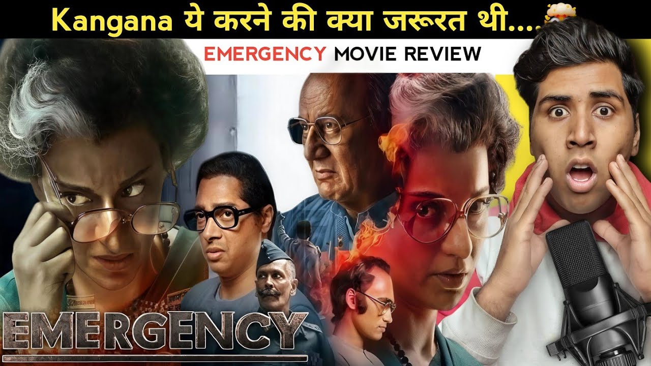 Emergency (2025) Movie REVIEW | Sameer Movie REVIEW - YouTube