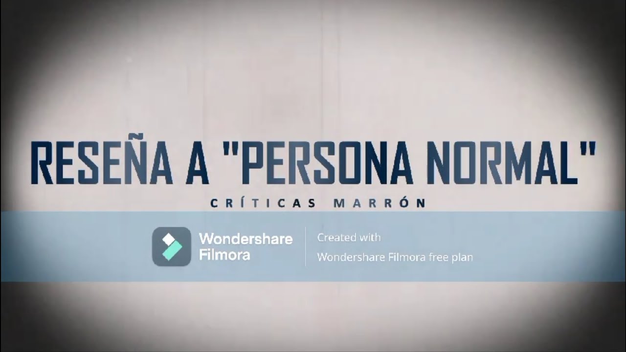 Reseña A "PERSONA NORMAL"-Benito Taibo - YouTube