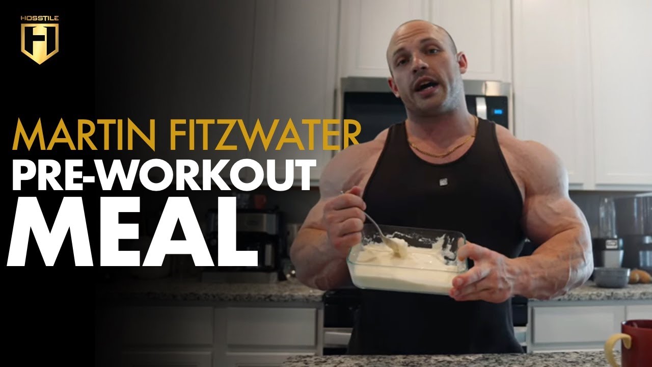 IFBB Pro Martin Fitzwater’s Pre-Workout Meal for Shoulders & Arms Day ...