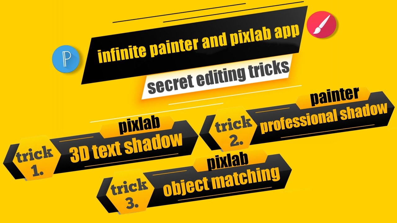 Infinite Painter & pixlab app secret editing tricks |banner editing ...