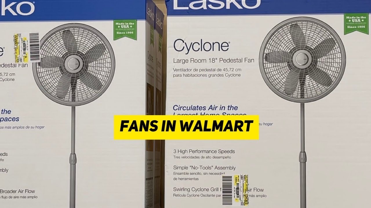 WALMART FANS * BEAT THE SUMMER HEAT ! - YouTube