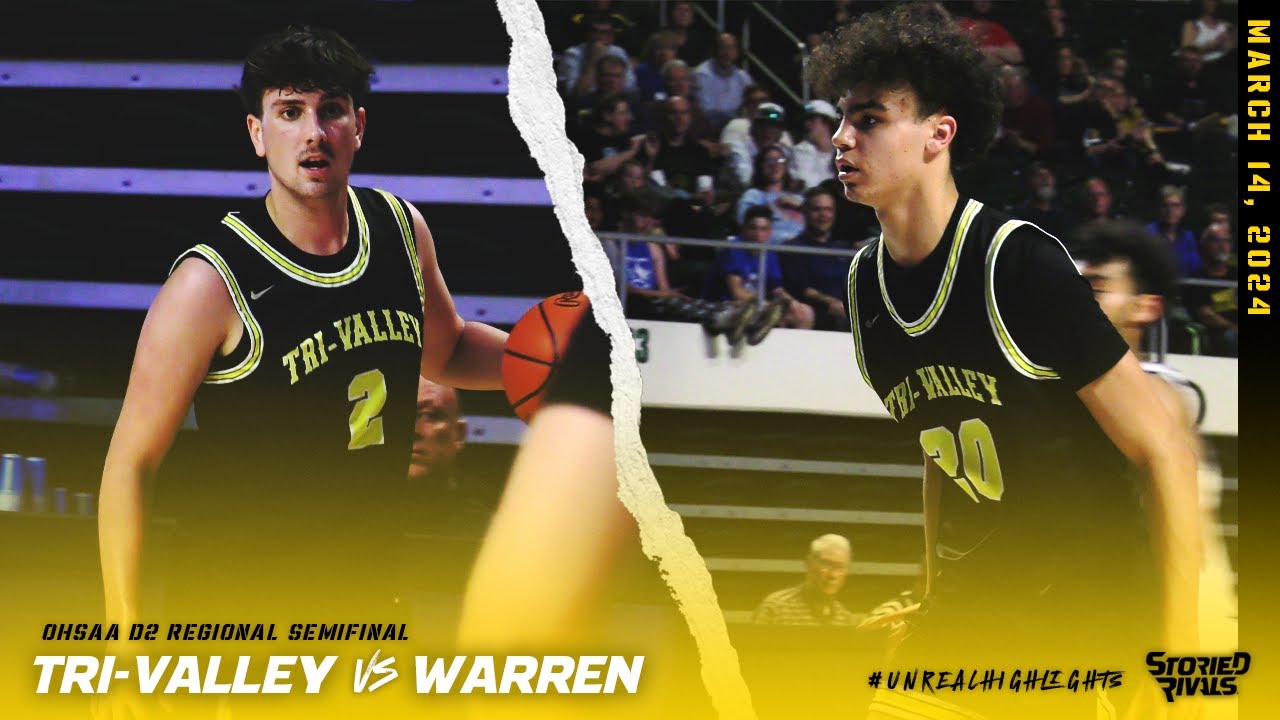 Tri-Valley Clashes with Warren in Regional Semifinal 🏀 - YouTube