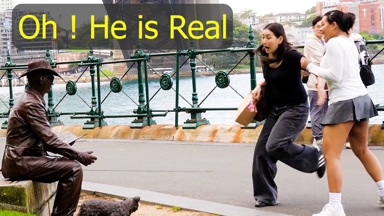 Statue Prank - When Statue moves Hilarious Reactions #funny #prank ...