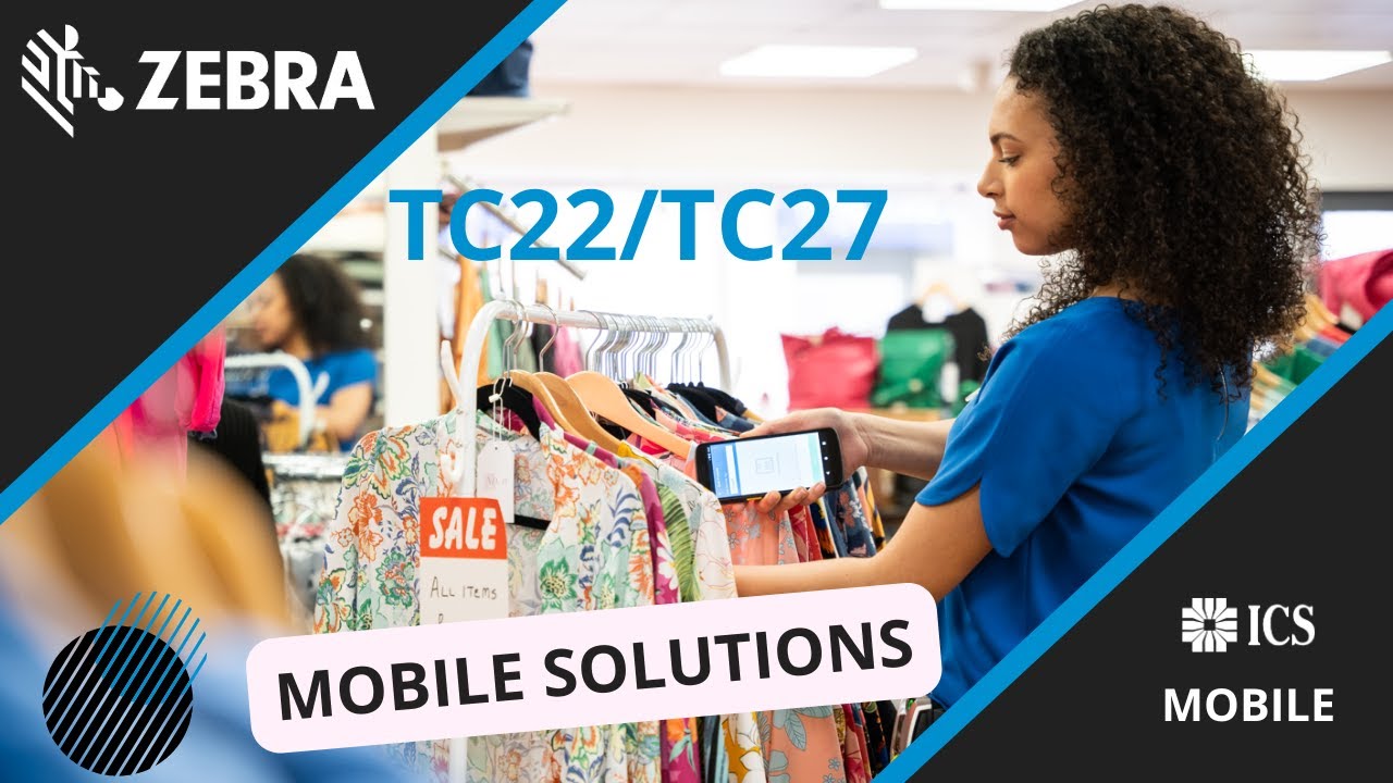 Zebra TC22 & TC27 WLAN, ANDROID GMS, 2D, NFC Mobile Computer - YouTube