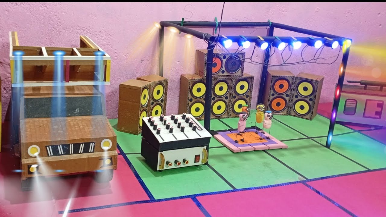Mini stage making at, new home how to make mini stage dj toy mini truck ...