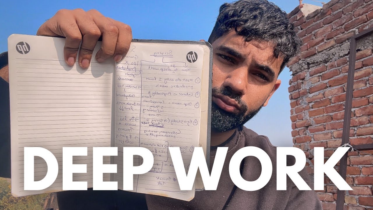 How To Do Deep Work | Don’t work 8 Hours work 1 Hour Only. - YouTube
